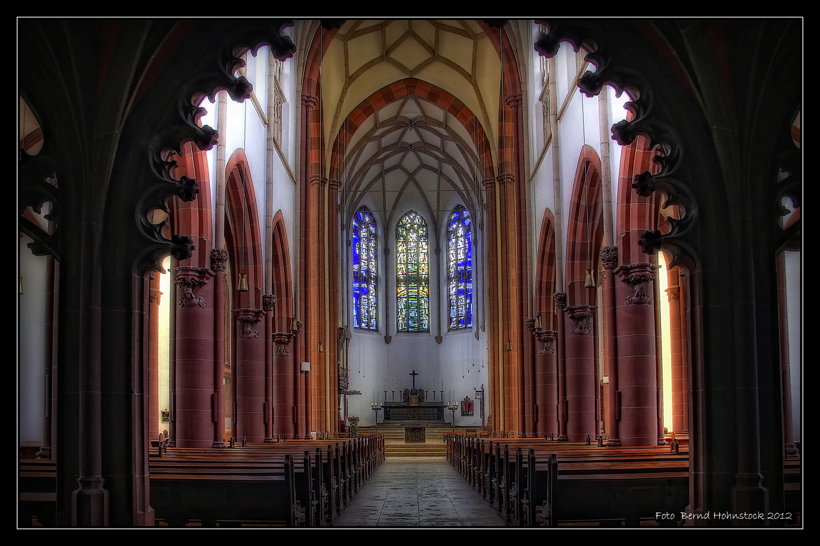 Herz Jesu Düsseldorf ... Foto & Bild | architektur, sakralbauten, innenansichten kirchen Bilder ...