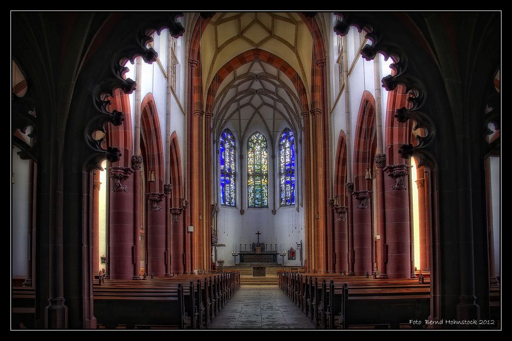 Herz Jesu Düsseldorf ... Foto & Bild | architektur, sakralbauten, innenansichten kirchen Bilder ...