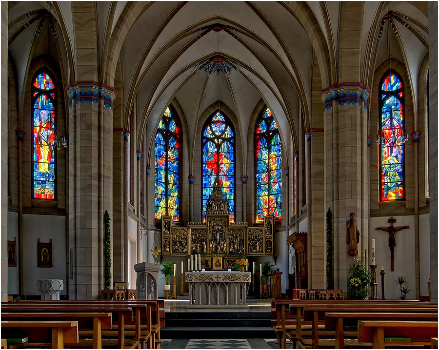 Herz Jesu Kirche Foto & Bild | architektur, sakralbauten, innenansichten kirchen Bilder auf ...