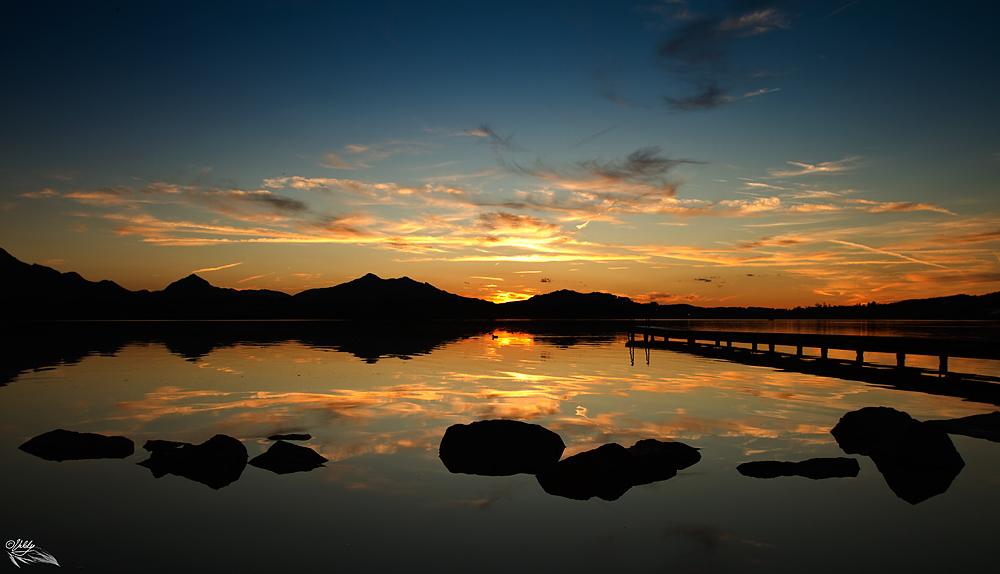Herzlich Willkommen Foto & Bild | sonnenuntergänge, himmel & universum, landschaften Bilder auf ...