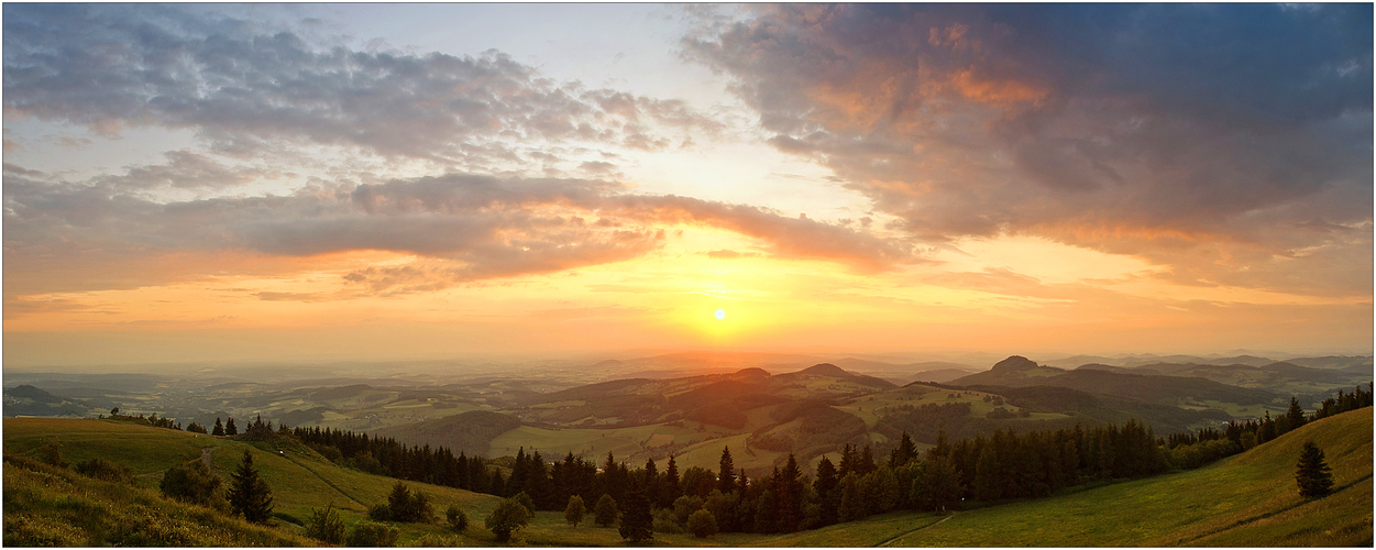 Hessische Rhön Foto & Bild | sonnenuntergänge, himmel & universum ...