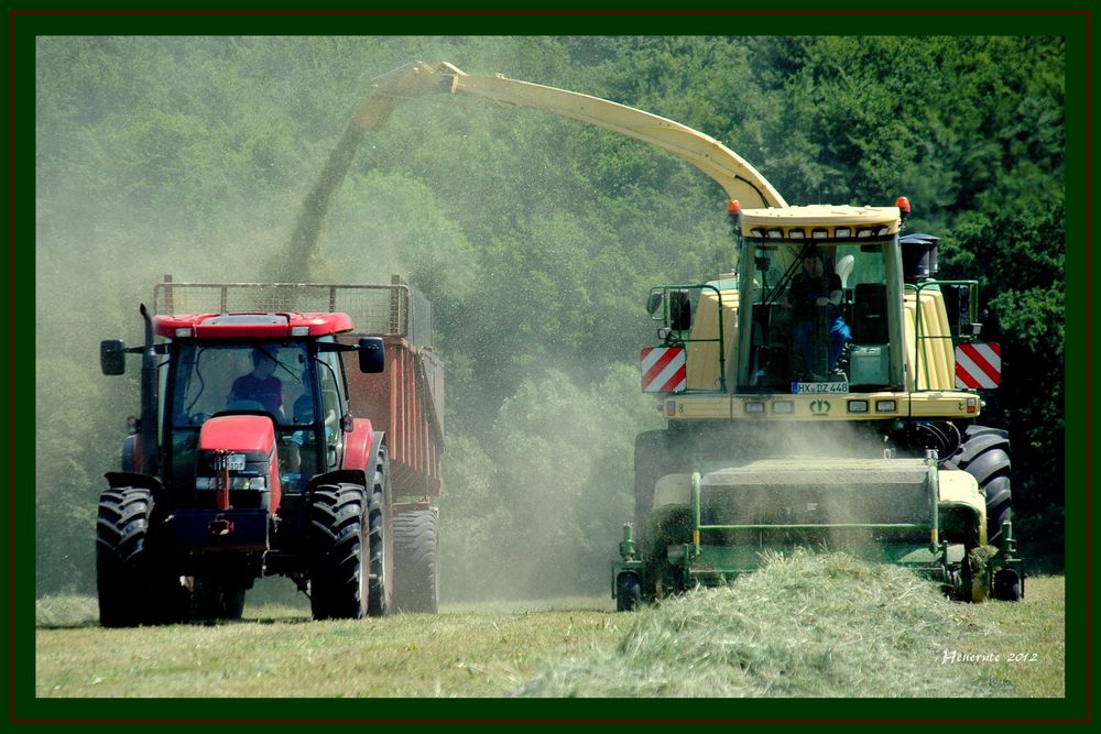 Heuernte 2012 Foto & Bild | industrie und technik, landwirtschaftliche ...