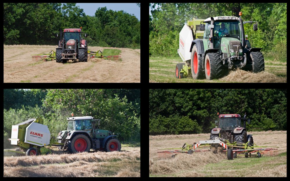 Heuernte Foto & Bild | industrie und technik, landwirtschaftliche ...