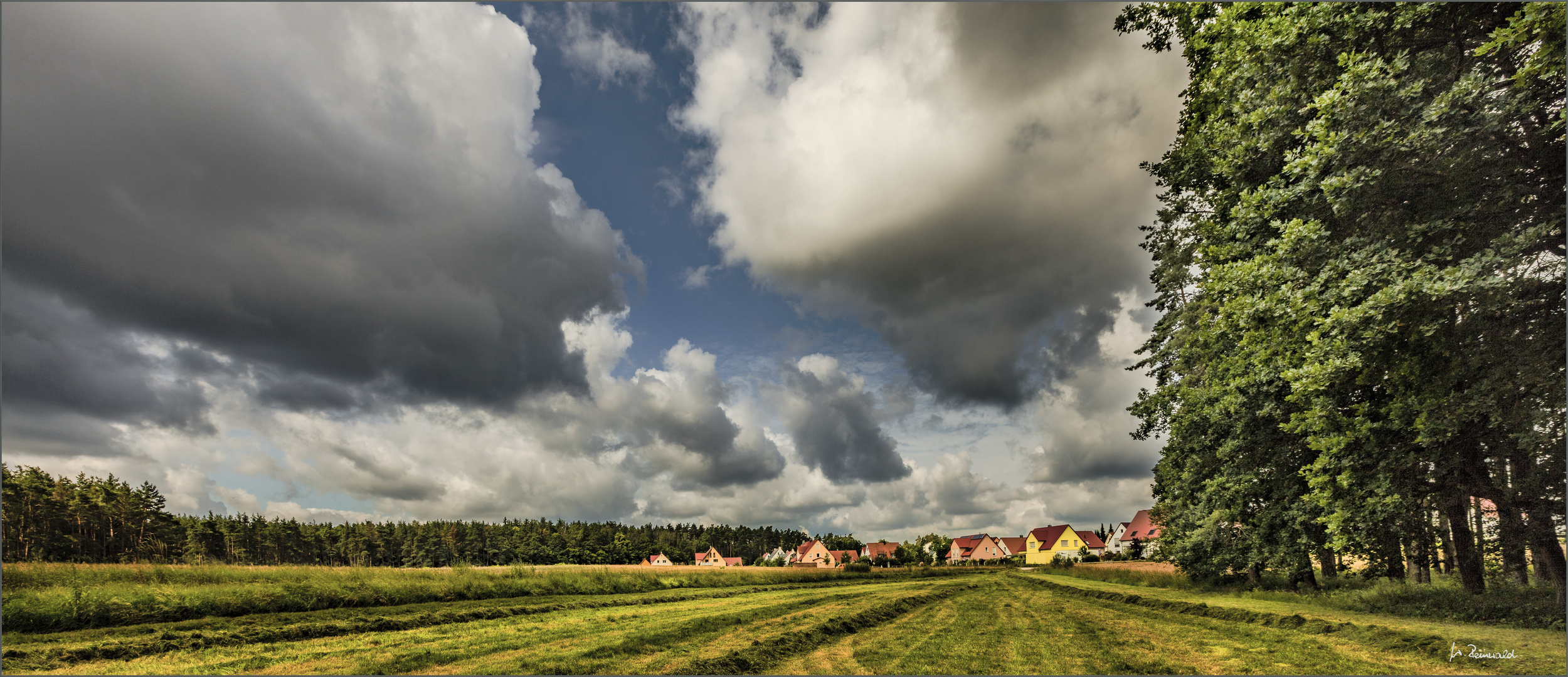 Heuernte Foto & Bild | sonne, wolken, himmel Bilder auf fotocommunity