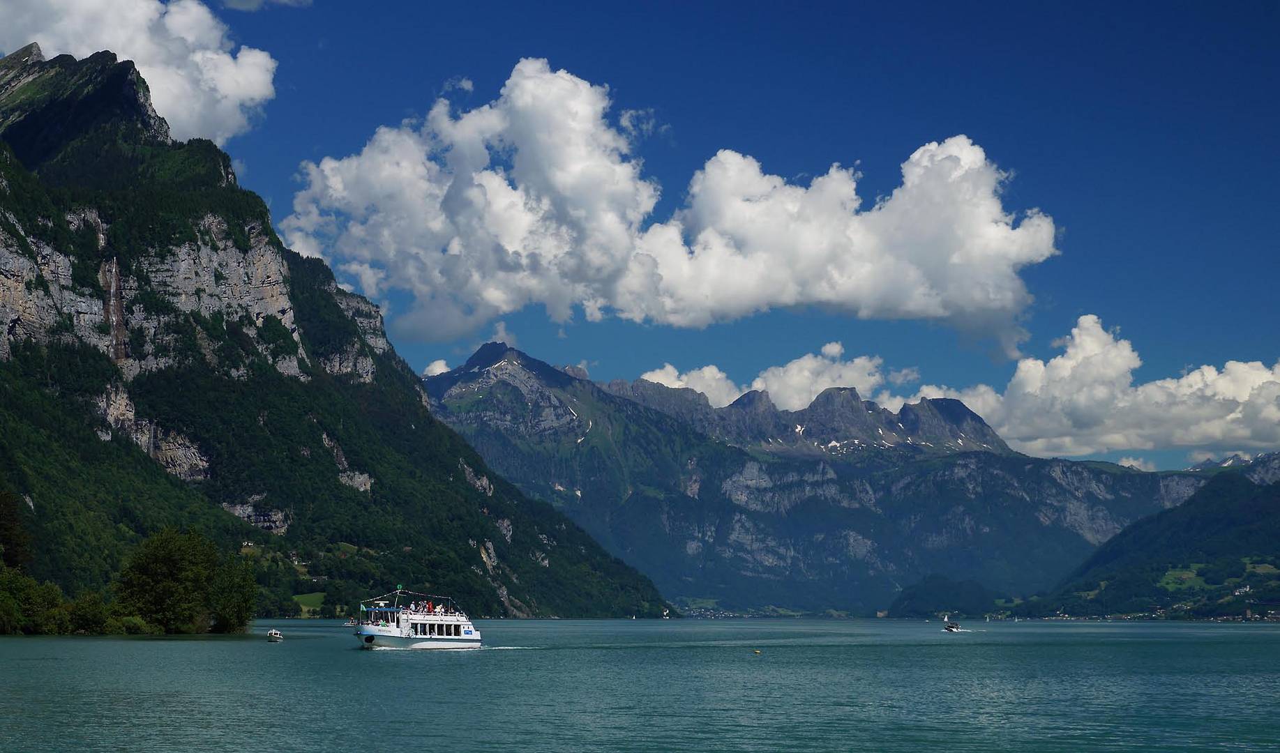 Heute am Walensee Foto & Bild | natur, landschaft, berge Bilder auf ...