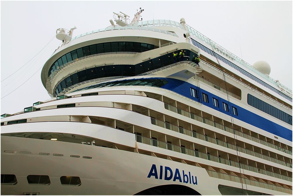 hier ist sie ...die AIDAblu ... das dritte Foto & Bild | schiffe und ...