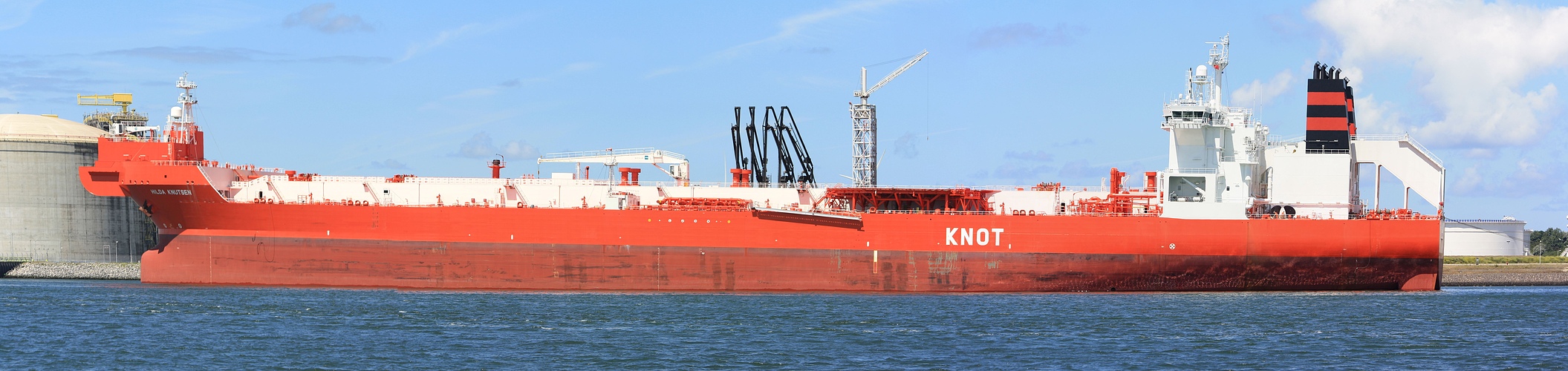 HILDA KNUTSEN (2) / Oil Tanker / Rotterdam Foto & Bild | schiffe und ...