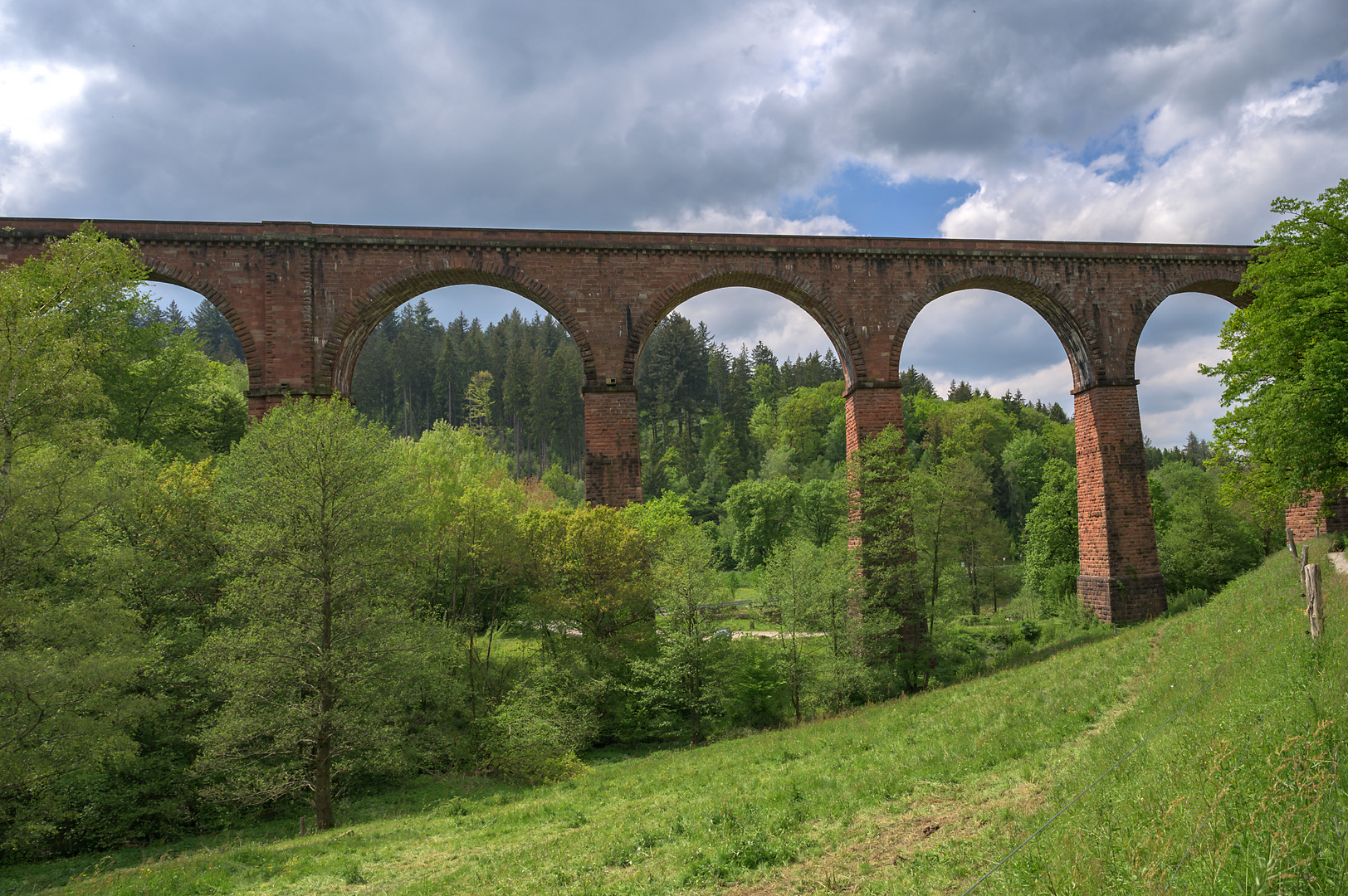 Himbächel Viadukt Foto & Bild | world, hessen, deutschland Bilder auf ...