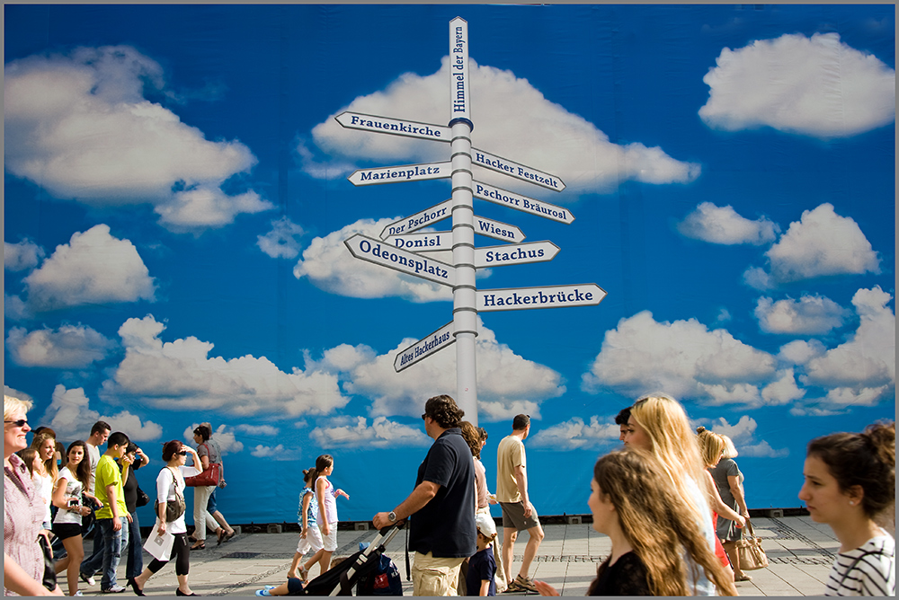 Himmel der Bayern... Foto & Bild | streetfotografie mit menschen ...