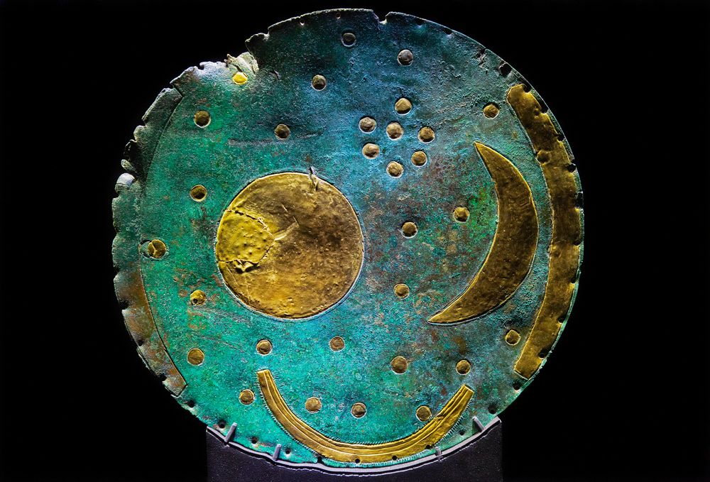 Himmelsscheibe von Nebra Foto & Bild | reportage dokumentation ...