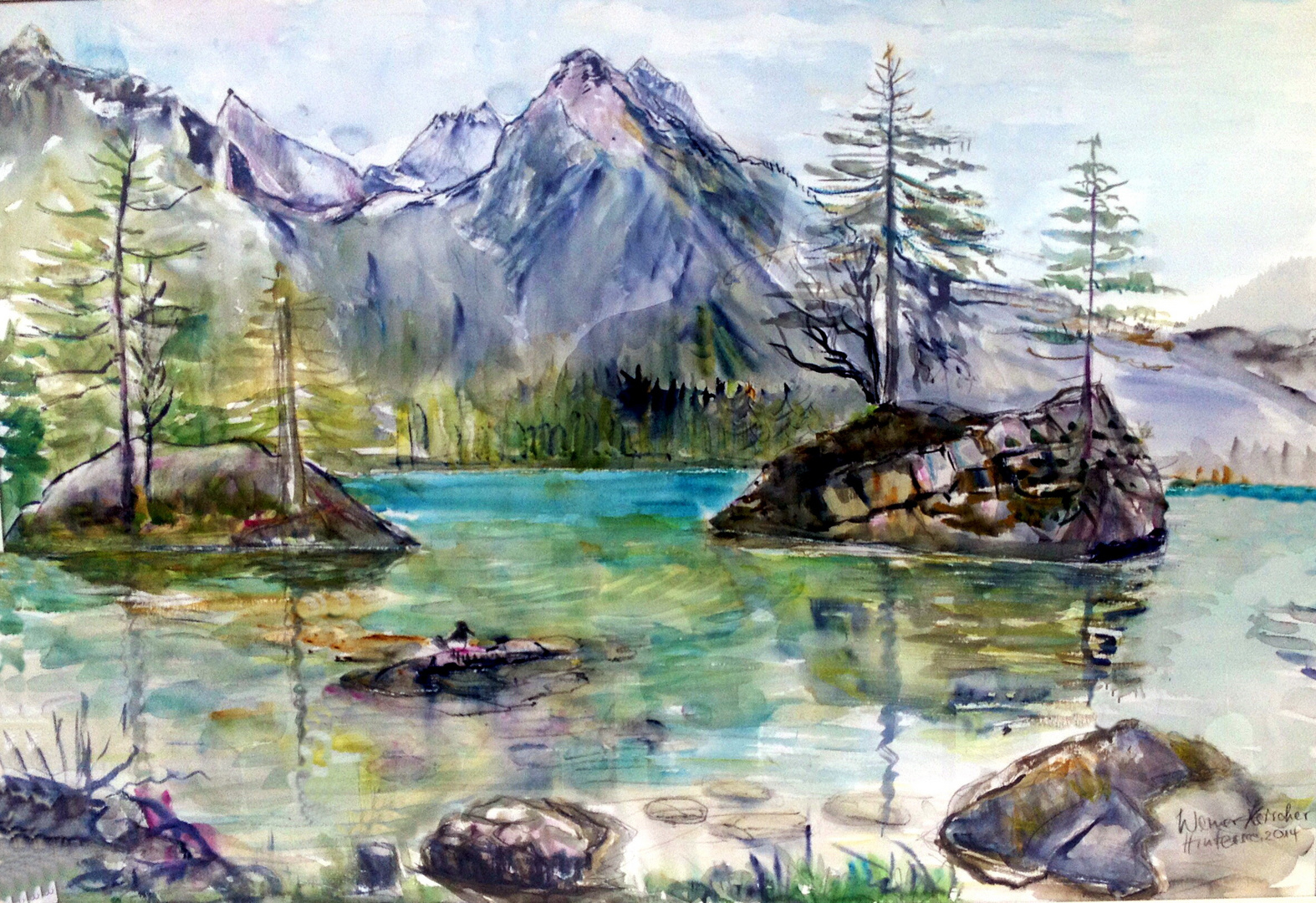 Hintersee Nationalpark Berchtesgaden Foto & Bild | kunstfotografie ...