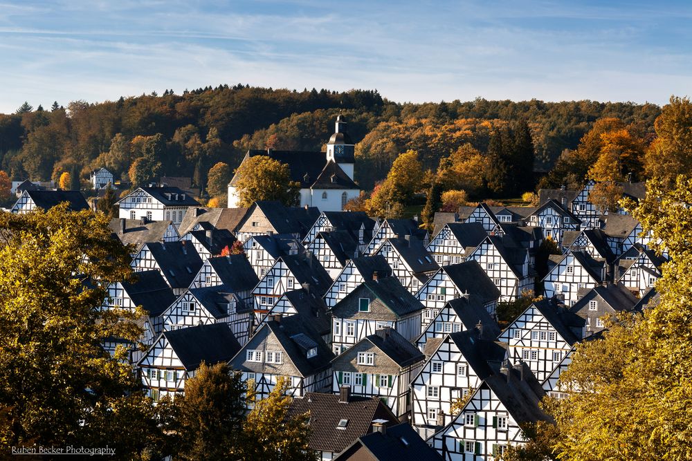 Historische Altstadt Freudenberg Foto & Bild | architektur ...