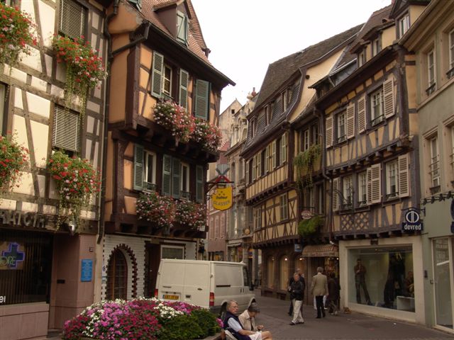 Historische Altstadt von Colmar (Frankreich) Foto & Bild | architektur ...