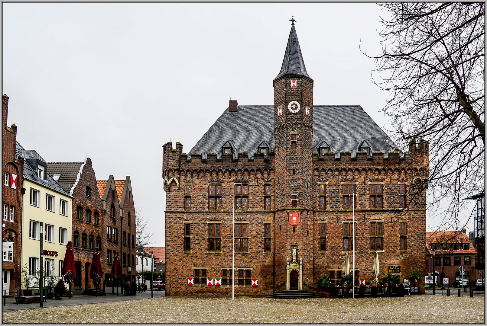 Historisches Rathaus Kalkar Foto & Bild | architektur, marktplatz ...