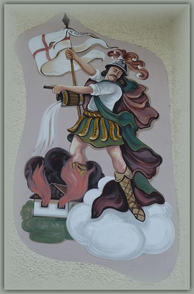 Hl. Florian Foto & Bild | kunstfotografie & kultur, gemälde ...