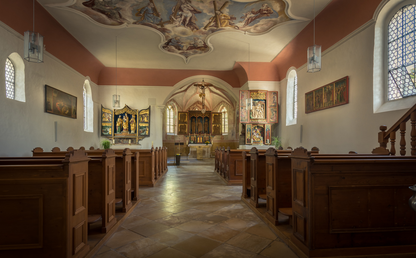 Hl.-Kreuz-Kirche Landau / Isar Foto & Bild | architektur, sakralbauten, innenansichten kirchen ...