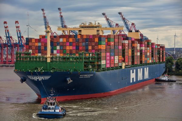 Containerschiffe Bilder & Fotos