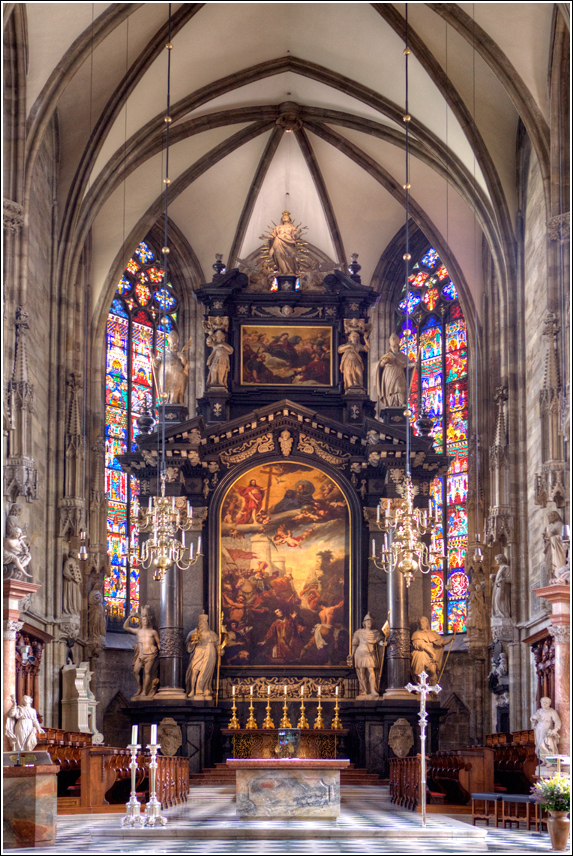Hochaltar des Stephansdoms Foto & Bild | architektur, sakralbauten, innenansichten kirchen ...