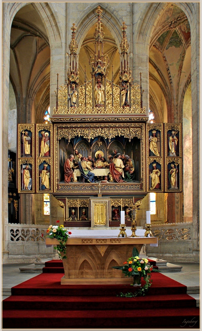 Hochaltar im Barbara-Dom Foto & Bild | kirche, tschechien, sakralbau Bilder auf fotocommunity