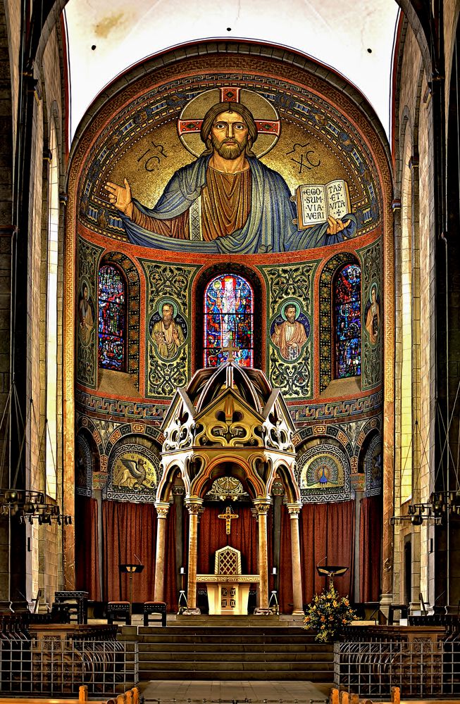 Hochaltar Maria Laach... Foto & Bild | architektur, sakralbauten, innenansichten kirchen Bilder ...