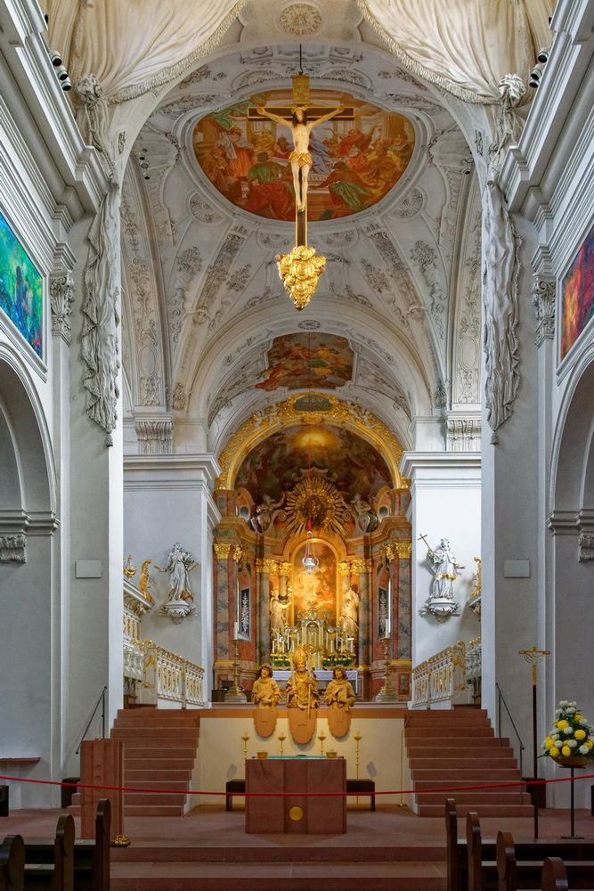 Hochaltar mit den Frankenapostel Foto & Bild | architektur, sakralbauten, innenansichten kirchen ...