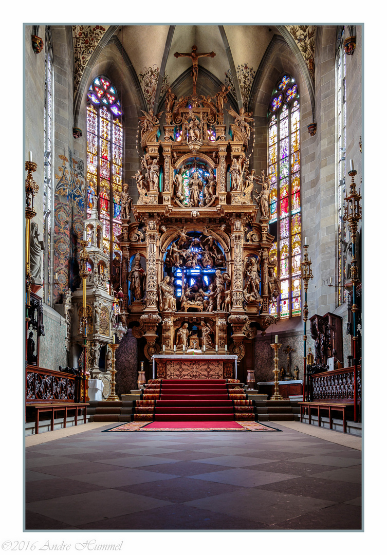 Hochaltar Münster St. Nikolaus - Überlingen Foto & Bild | architektur, sakralbauten, figuren ...