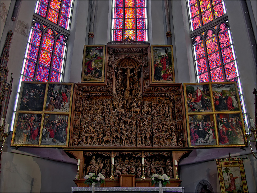 Hochaltar St. Nicolai Foto & Bild | architektur, sakralbauten ...