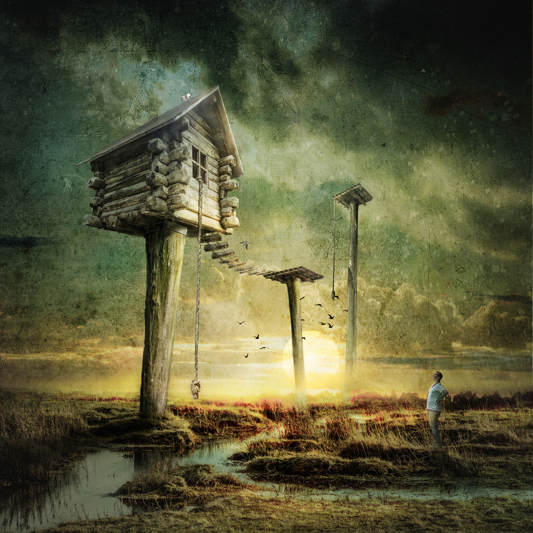 Hochhaus Foto & Bild | fotomontage, surreal, hochhaus Bilder auf fotocommunity