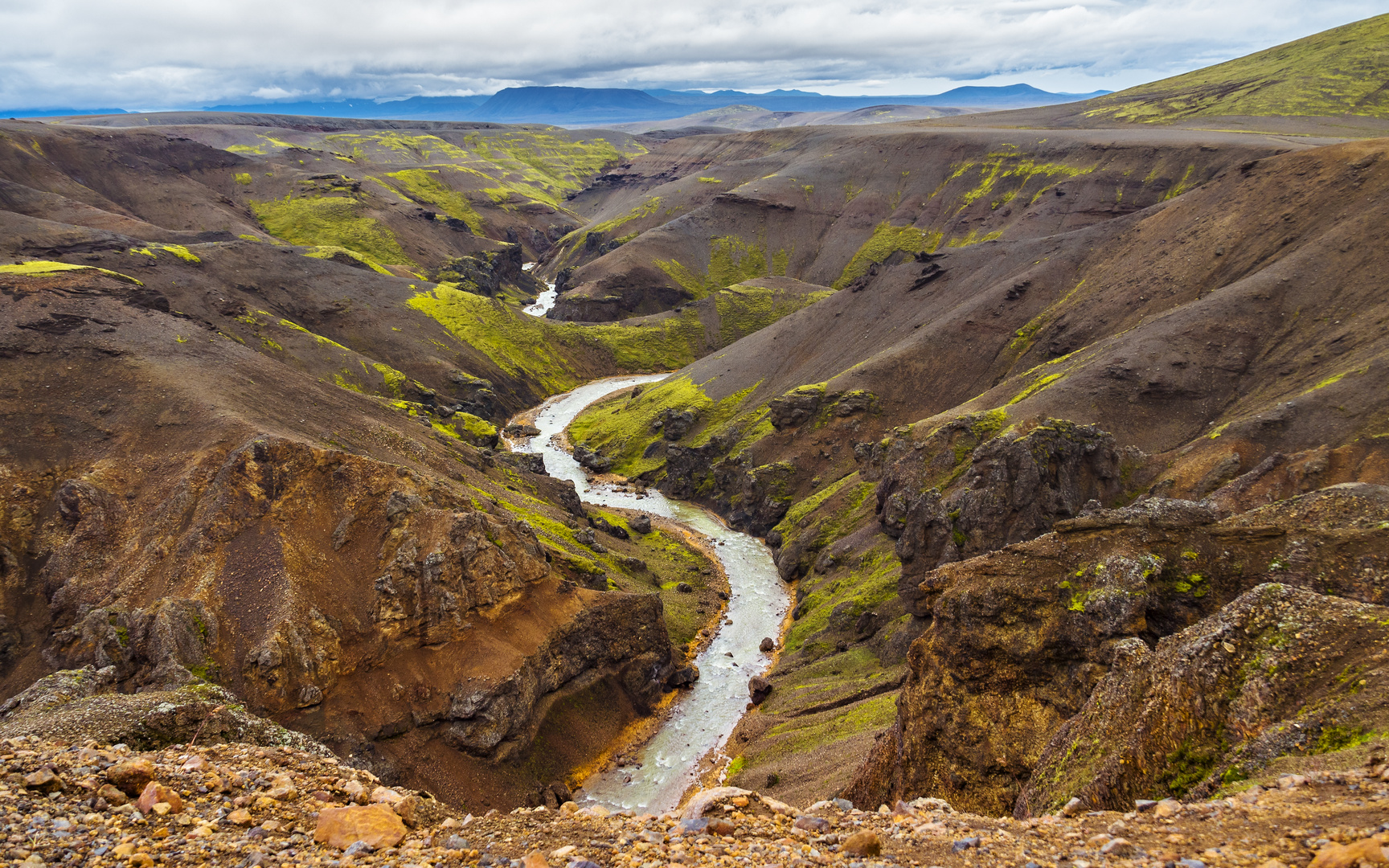 Hochland-Canyon Foto & Bild | europe, scandinavia, iceland Bilder auf ...
