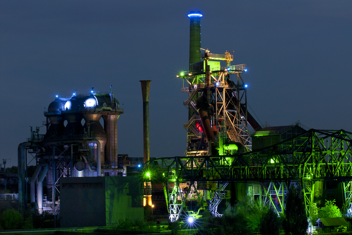 Hochofen 5 im LaPaDu Foto & Bild | deutschland, europe, nordrhein ...