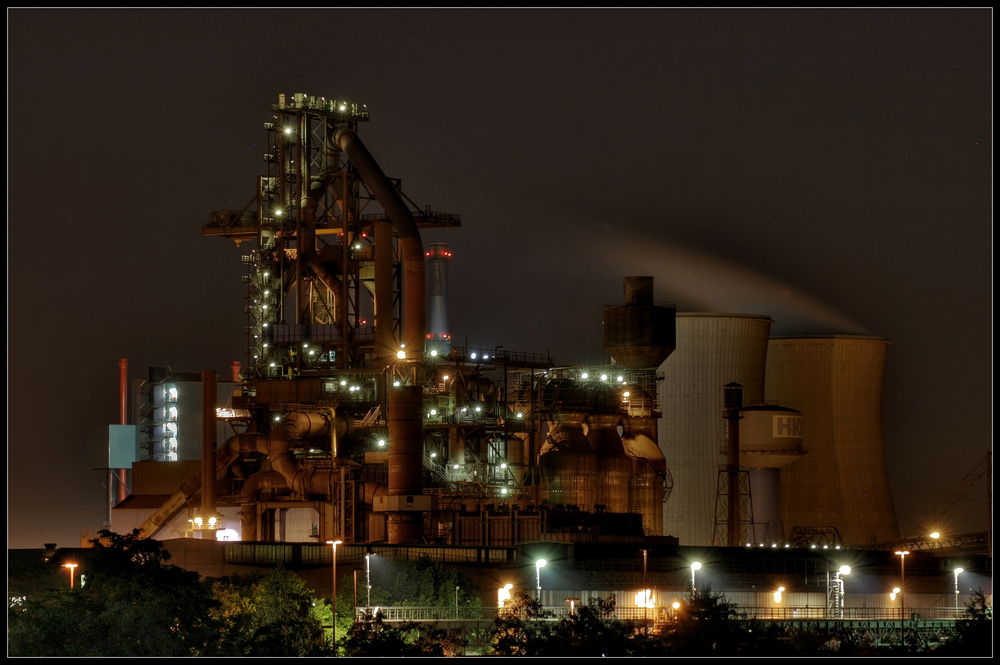 *Hochofen - A* Foto & Bild | industrie und technik, industrie nachts ...