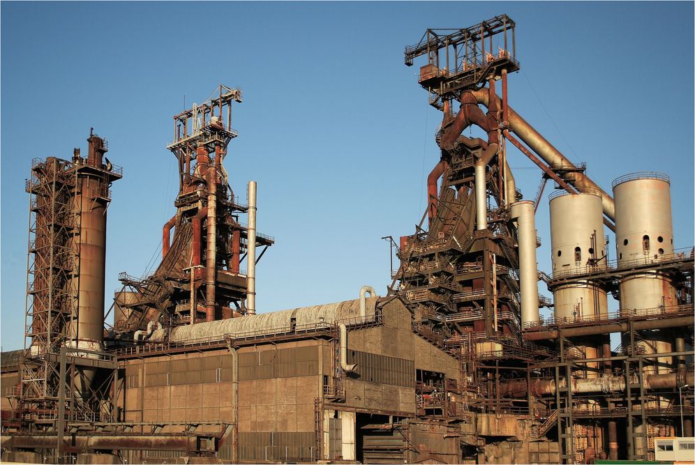 Hochofen A und B in Esch-Belval Foto & Bild | industrie und technik ...