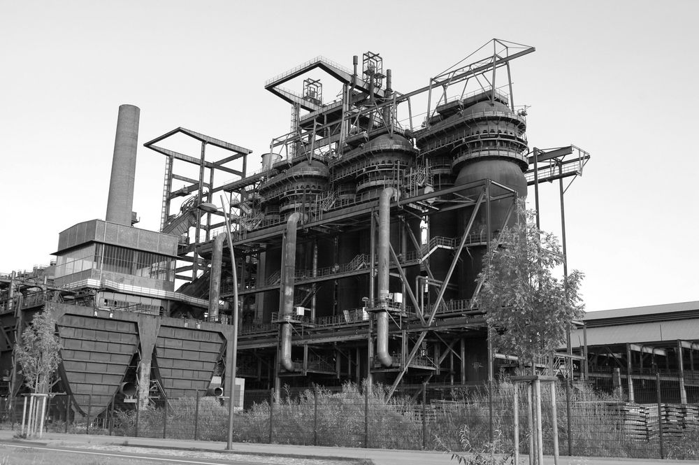 Hochofen - Bild & Foto von Stefan1311 aus Schwarzweißfotografie ...