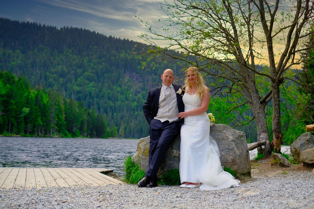 Hochzeit Arberseehaus Foto & Bild | hochzeit, trash the dress, collagen Bilder auf fotocommunity