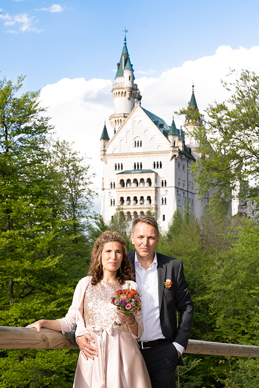 Hochzeit Schloss Neuschwanstein Foto & Bild | outdoor, fashion ...