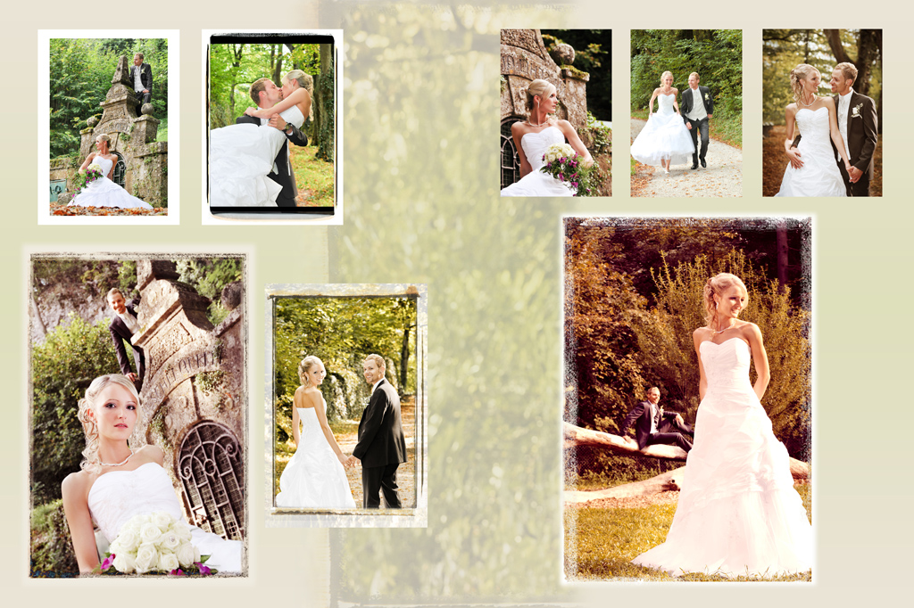 Hochzeitsbuch Foto & Bild | hochzeit, collagen, menschen Bilder auf fotocommunity