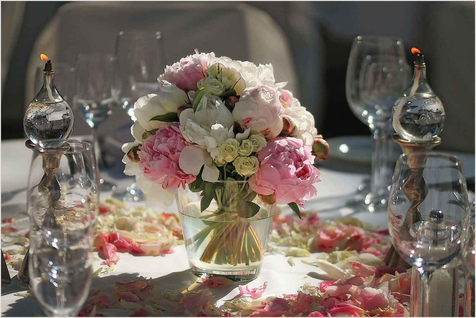 Hochzeitsdekoration Foto & Bild | stillleben, blumen, pflanzen Bilder ...