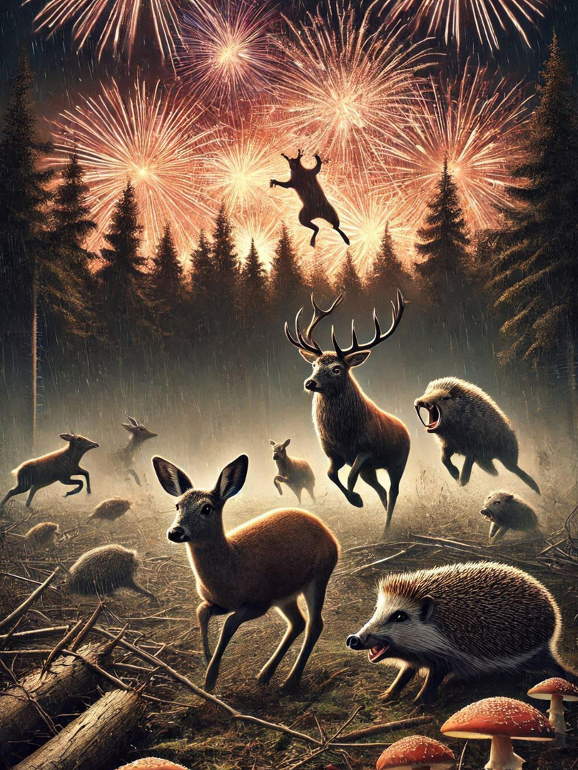 Hört auf zu Böllern - die Tiere haben Angst Foto & Bild | ki ...