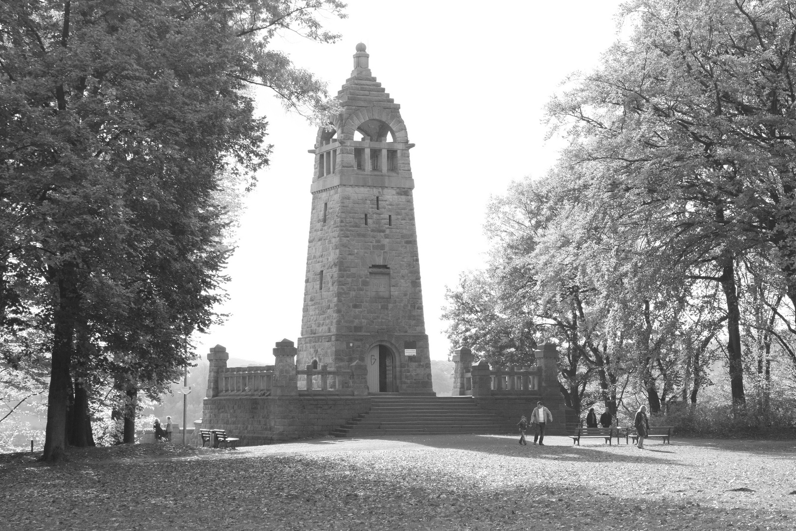 Hohenstein Witten #06 - Berger-Denkmal Foto & Bild | architektur, türme ...