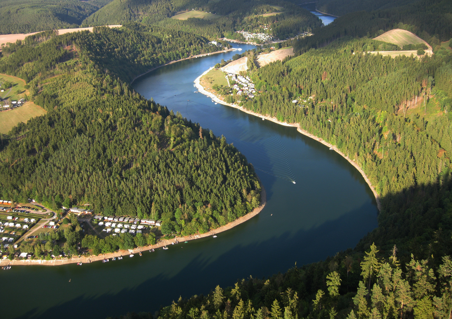 Hohenwartetalsperre/ Bleilochtalsperre Foto & Bild | landschaft ...