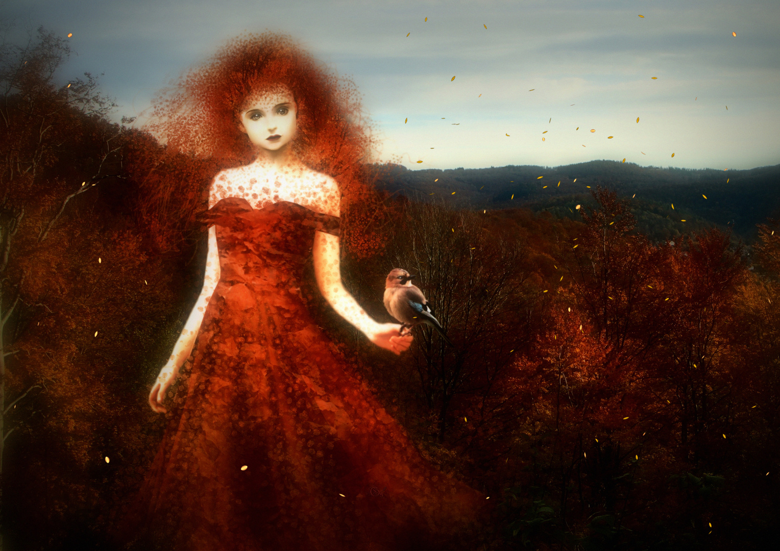 Holla die Waldfee Foto & Bild | fotomontage, landschaften, fantasy mystery Bilder auf fotocommunity