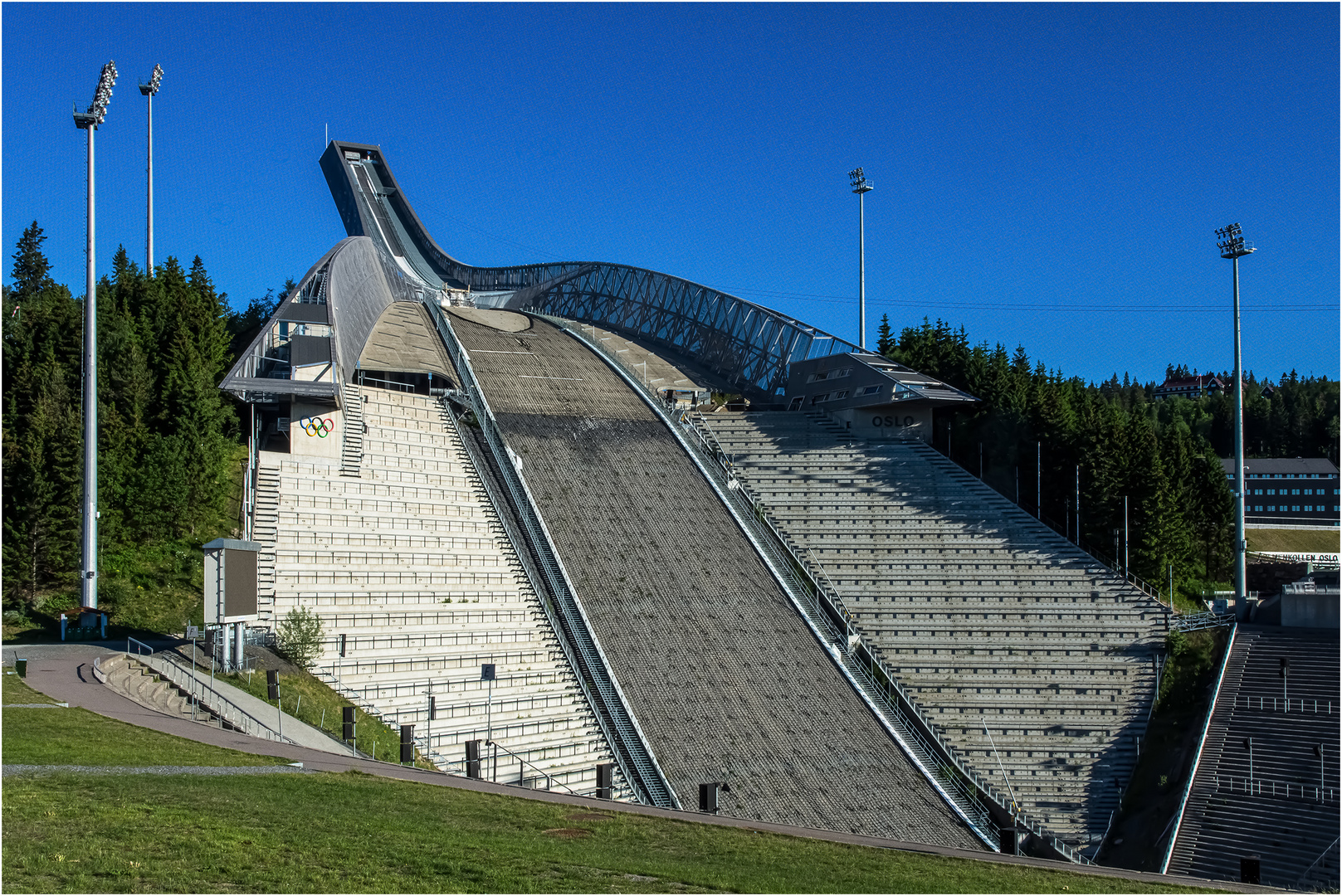 Holmenkollen Skisprungschanze Foto & Bild | europe, scandinavia, norway ...