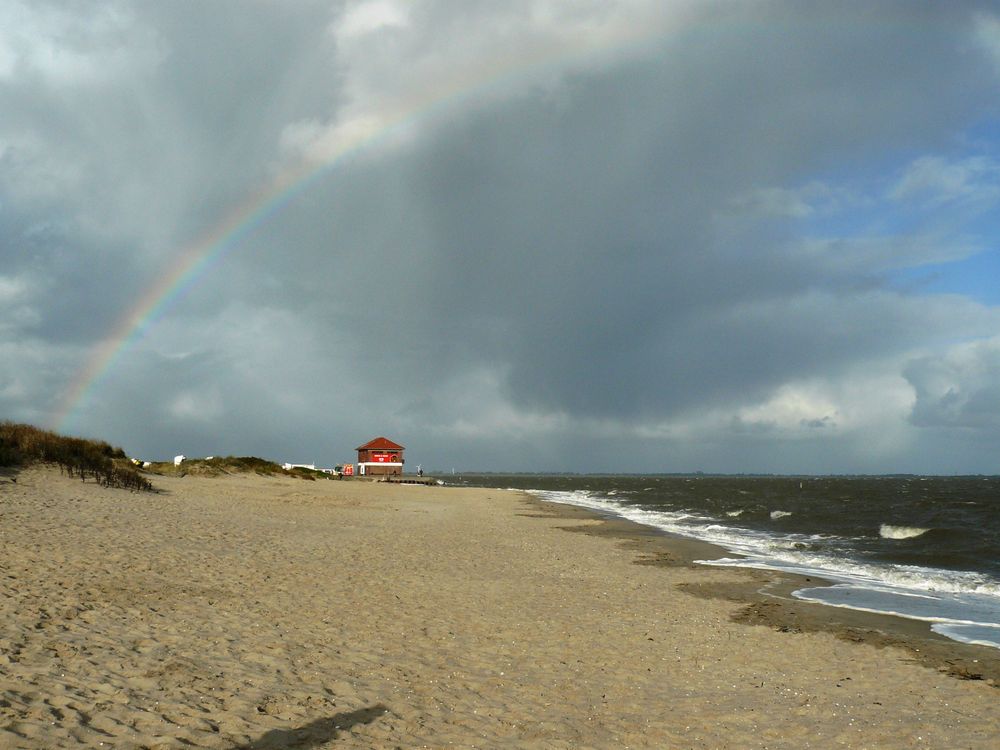 Hooksiel Foto & Bild | regenbögen, wetter, natur Bilder auf fotocommunity
