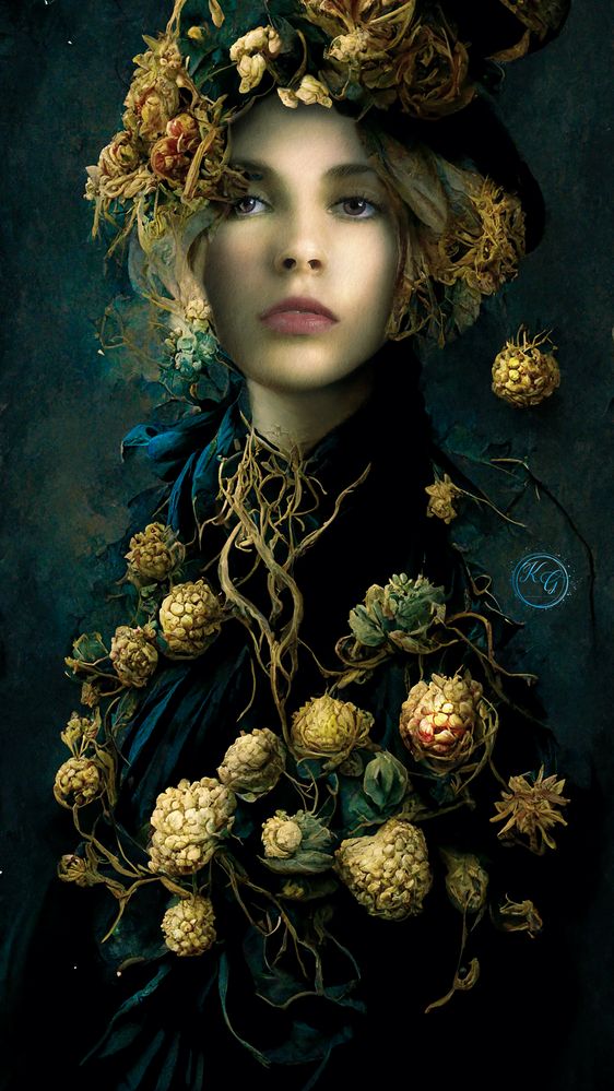 Hopfenlady Foto & Bild | fotomontage, composing , digiart Bilder auf fotocommunity