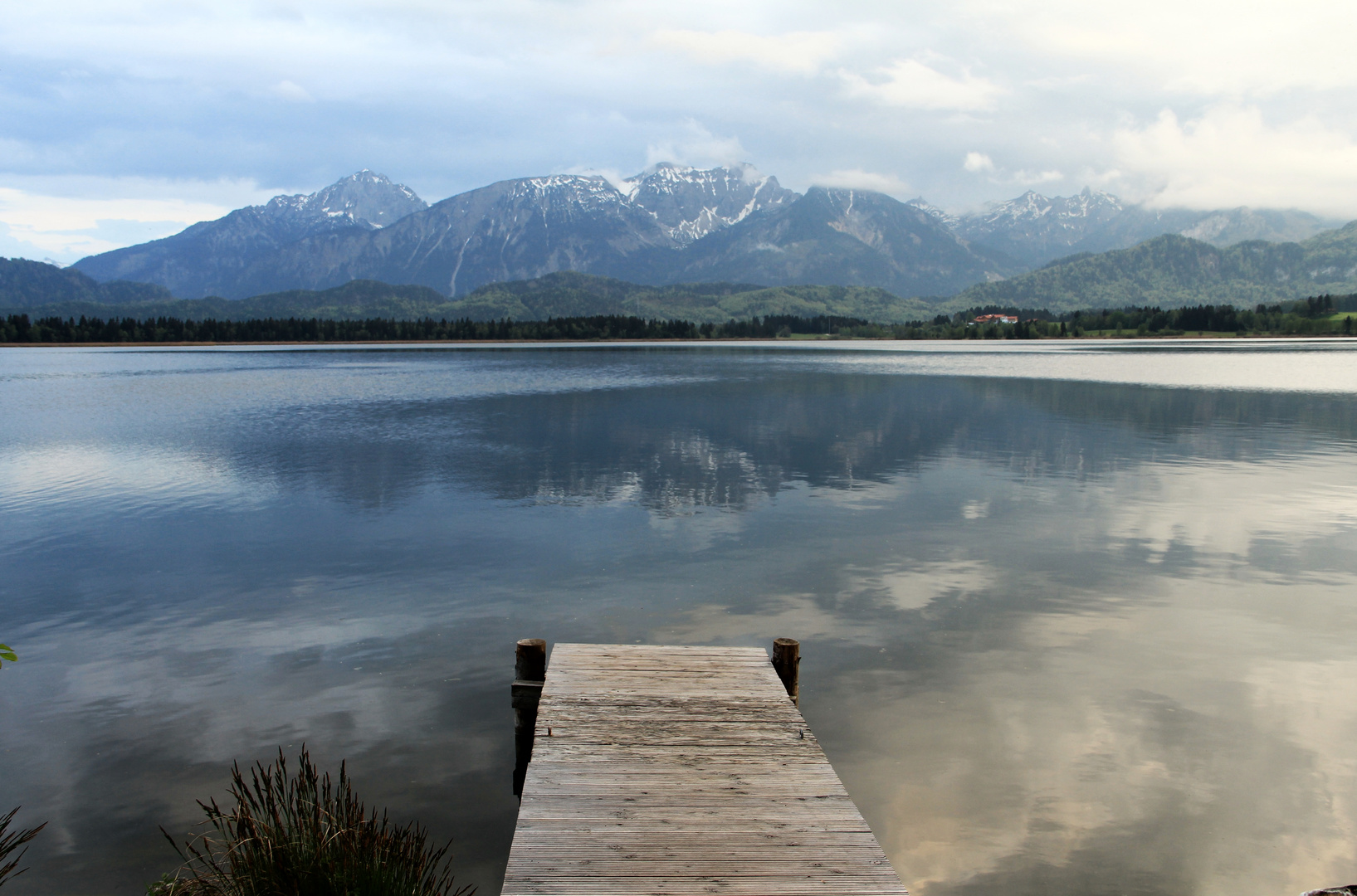 Hopfensee Foto & Bild | landschaft, berge, bergseen Bilder auf ...