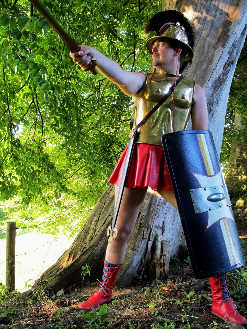 Hoplit um 600 v.Chr. "Hallstattzeit" Foto & Bild | szene, historisch ...