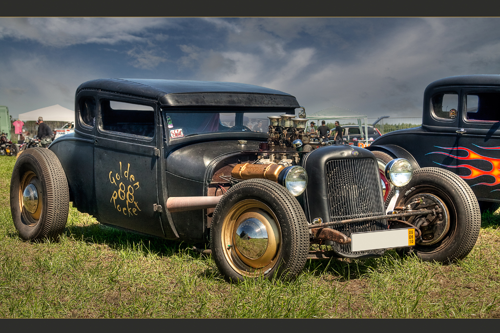Hot Rod, Golden Rocket Foto & Bild | bearbeitungs - techniken, pseudo ...