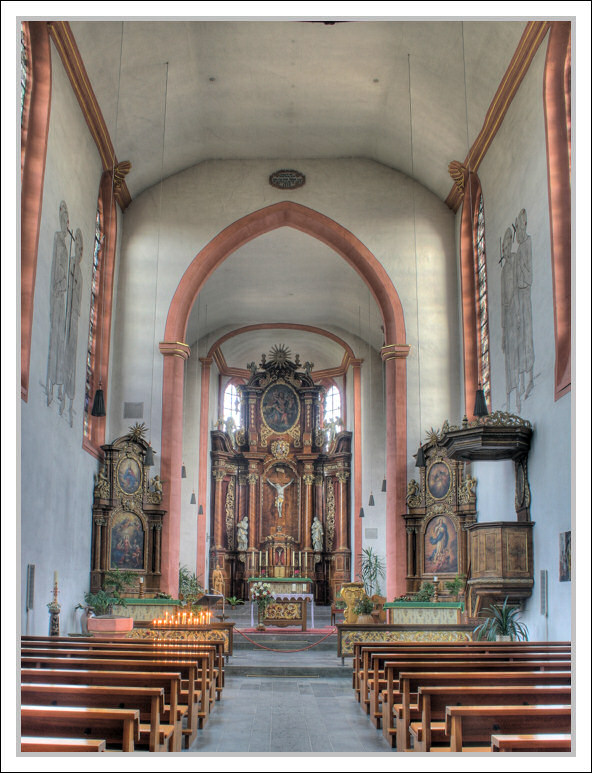 Hunsrückdom -Das Kirchenschiff- Foto & Bild | architektur, sakralbauten, innenansichten kirchen ...