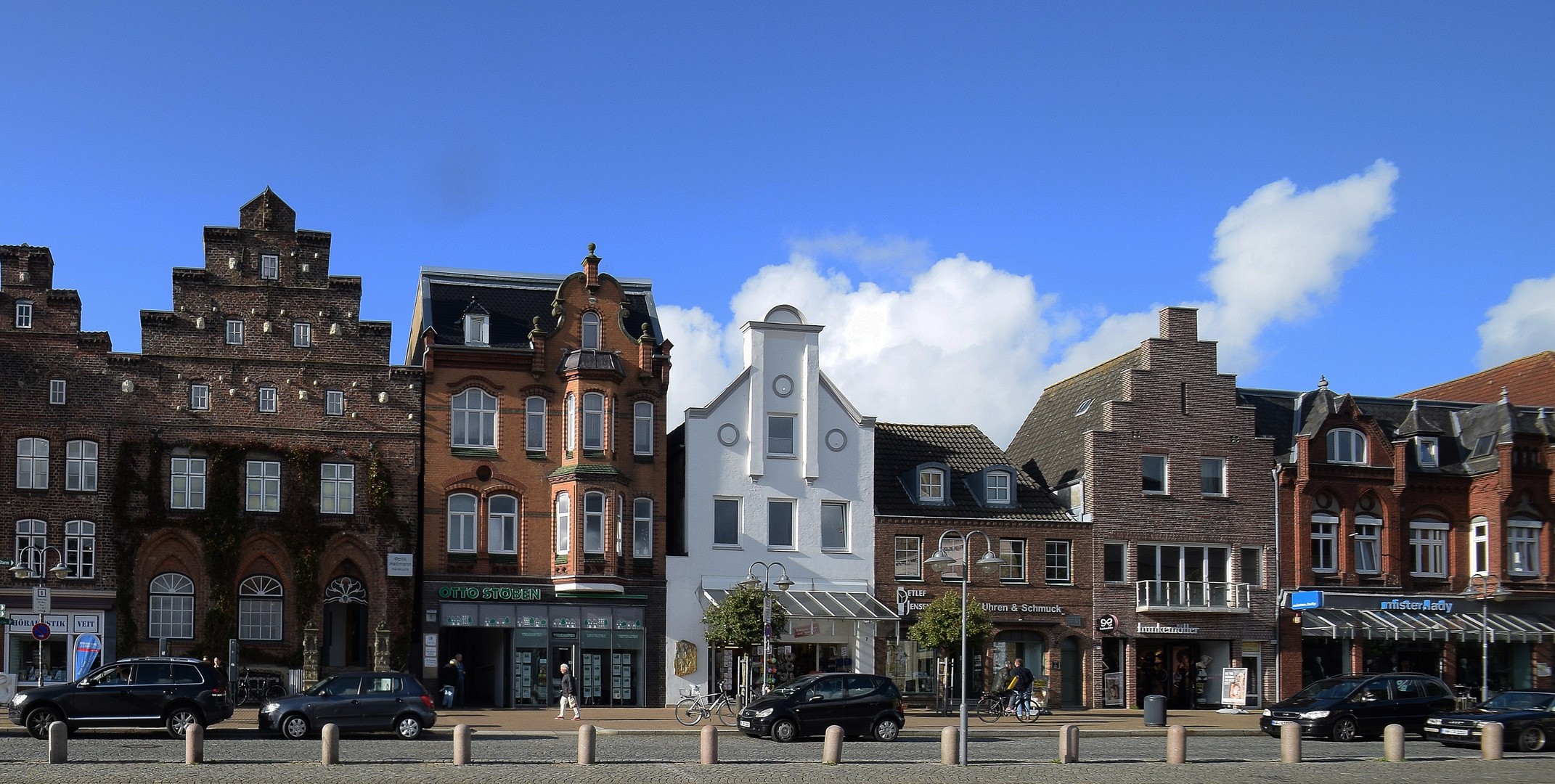 Husum Markt Foto & Bild | kirche, denkmal, architektur Bilder auf ...