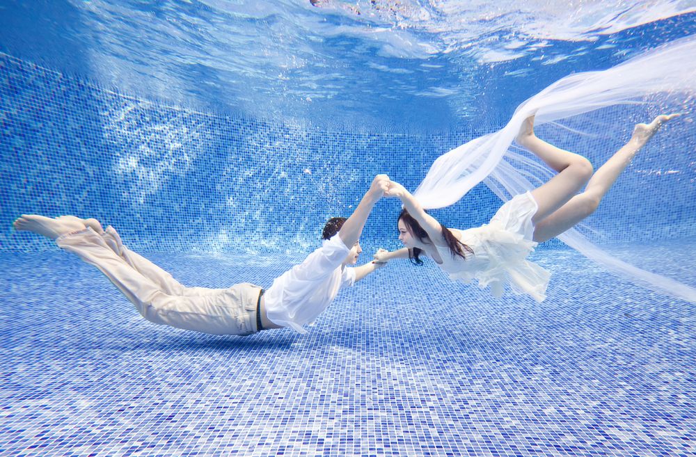 I&C _unter wasser Foto & Bild | hochzeit, wedding, outdoor Bilder auf fotocommunity